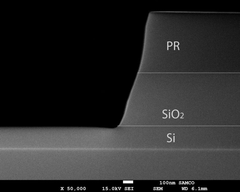 RIE plasma etching of SiO2 | Samco Inc.